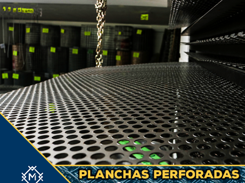 Planchas Perforadas : Metaltela Ltda | Construex